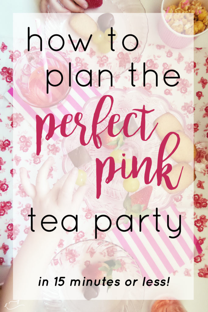 planning the perfect pink tea party - Little Dove Blog