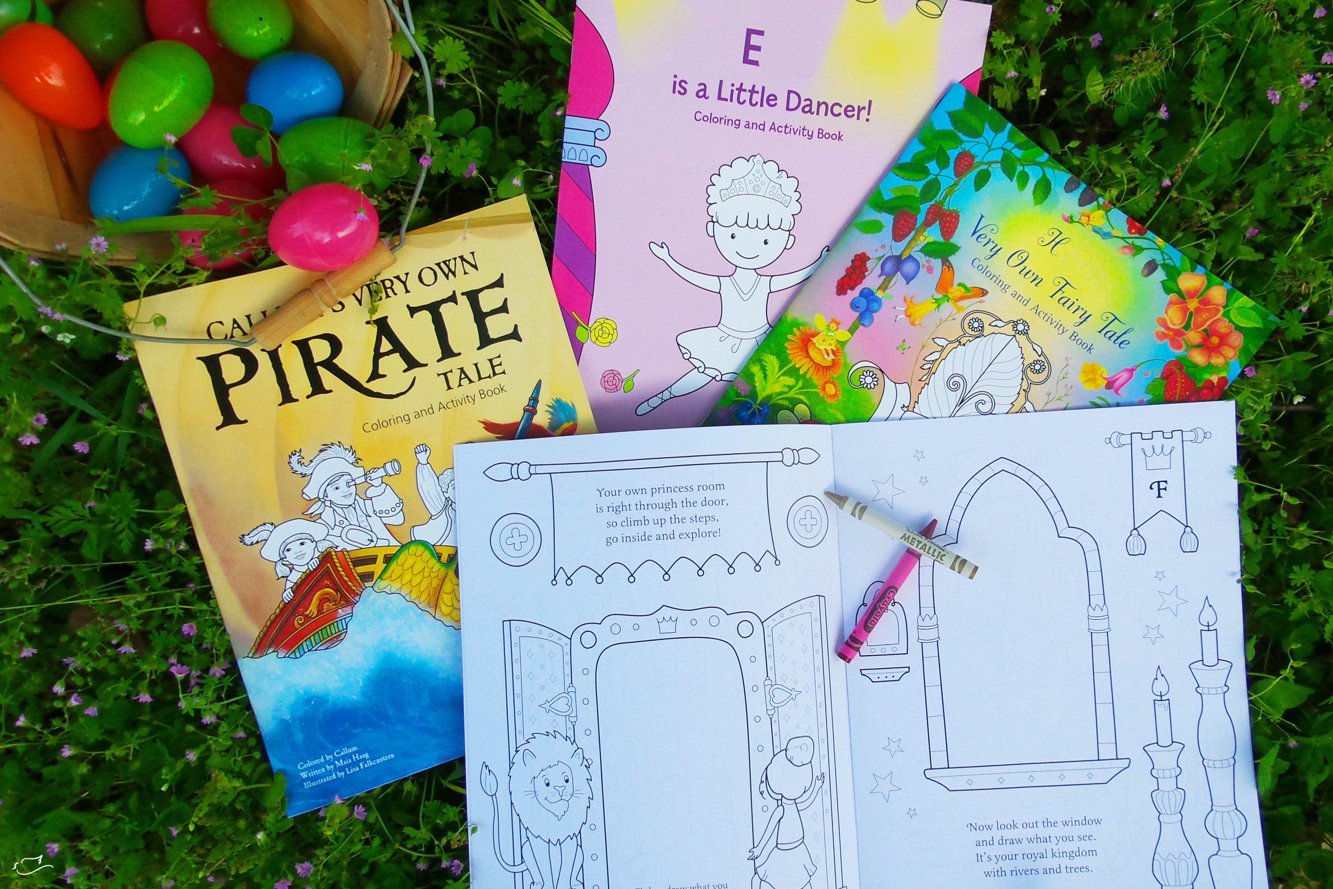 themed Easter baskets for kids - Little Dove Blog