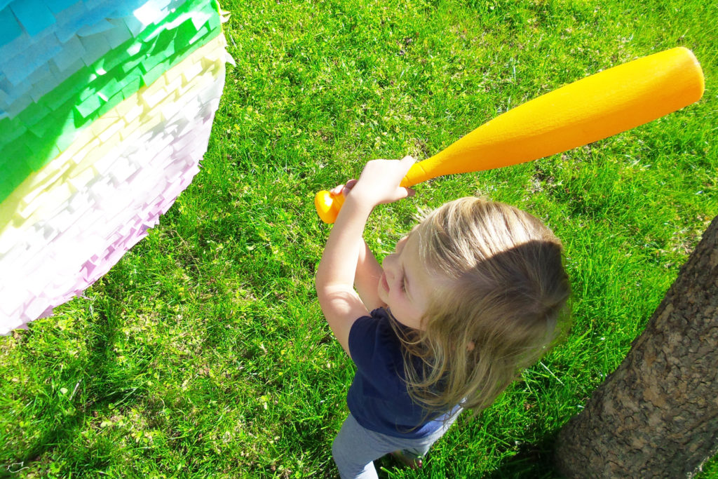 a year of color: diy pastel piñata - Little Dove Blog