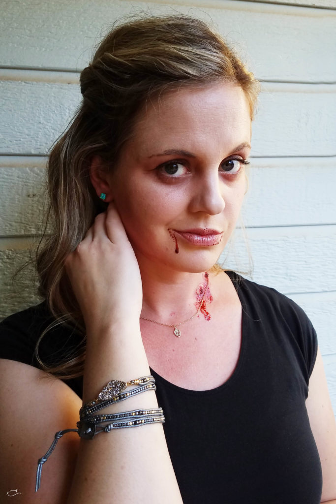 Halloween makeup ideas and a real-life horror movie - Little Dove Blog