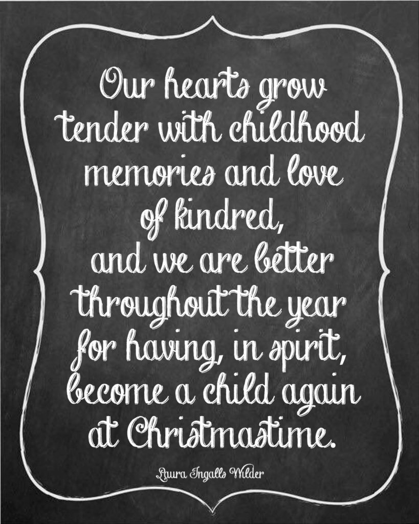 favorite Christmas quotes and printables from literature - Little Dove Blog