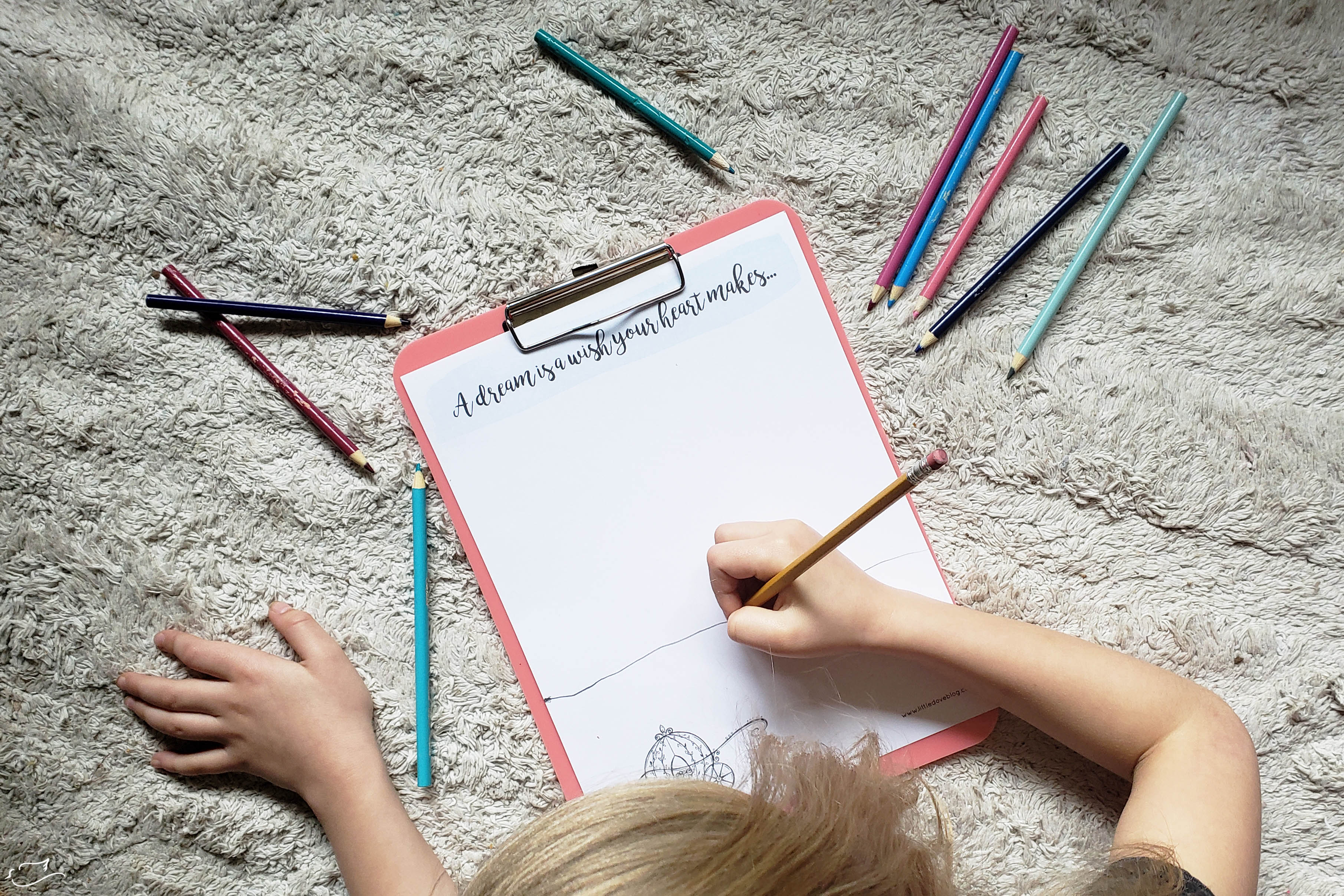 SMART goal setting with a vision board - Little Dove Blog