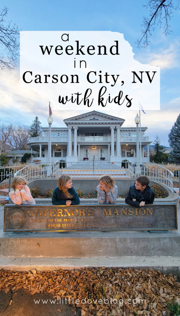 how to spend a weekend in Carson City with kids - Little Dove Blog