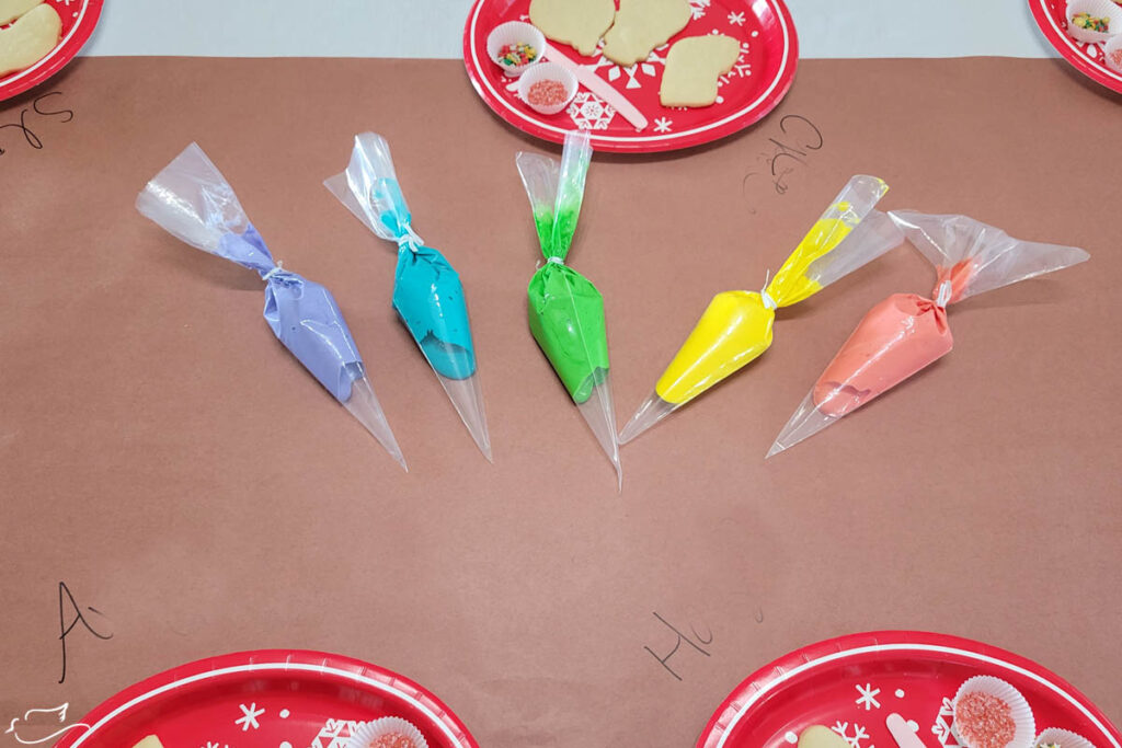 cookie decorating party: a fun Christmas activity - Little Dove Blog