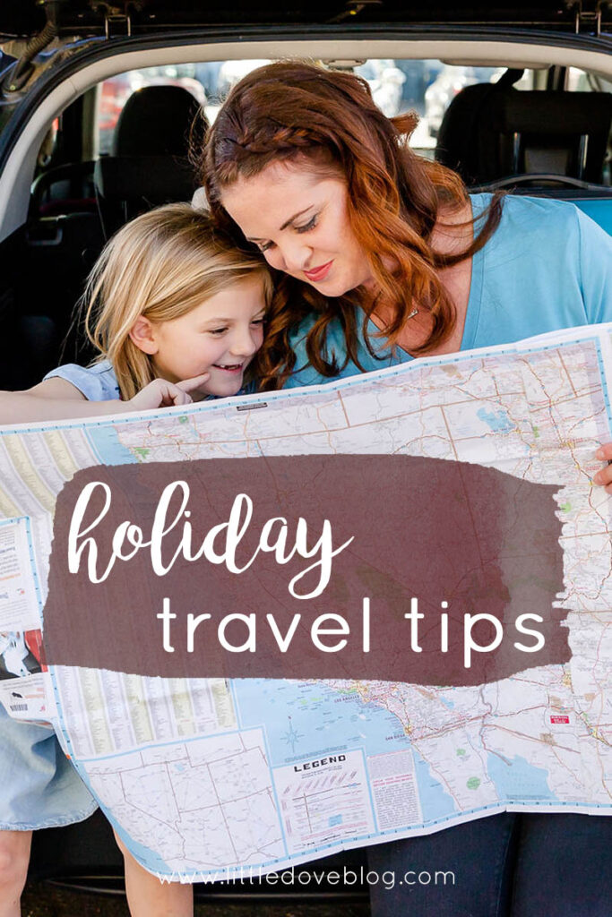 holiday travel tips for your family vacation - Little Dove Blog