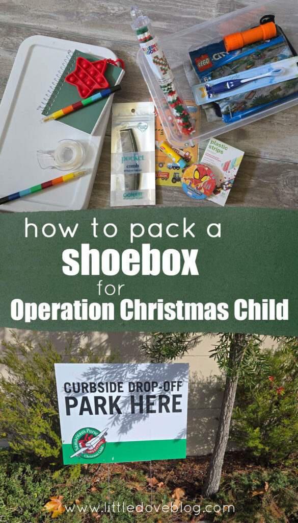 Operation Christmas Child: how to pack a shoebox - Little Dove Blog